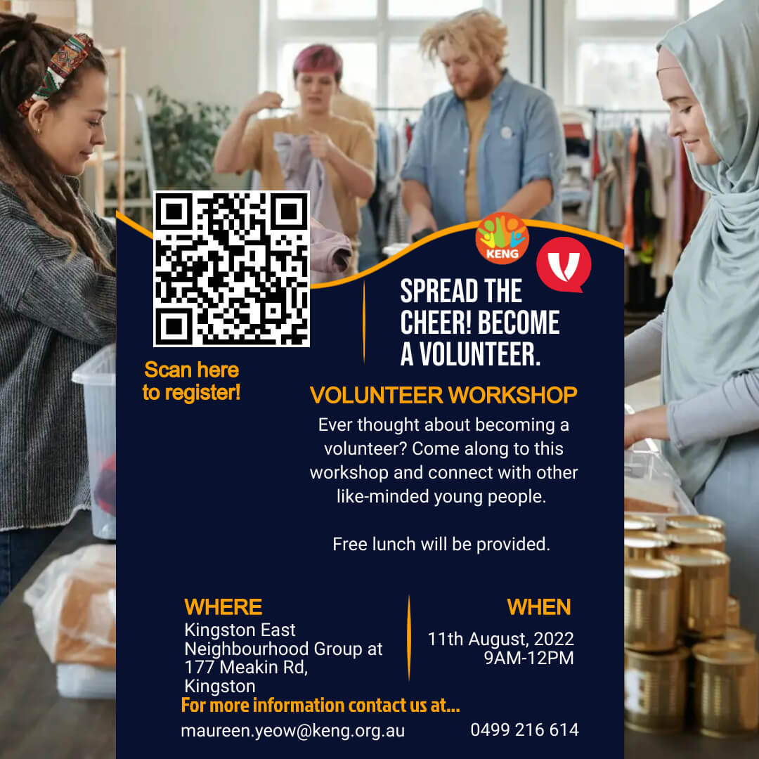 Spread the Cheer Volunteer Workshop – Volunteering Queensland