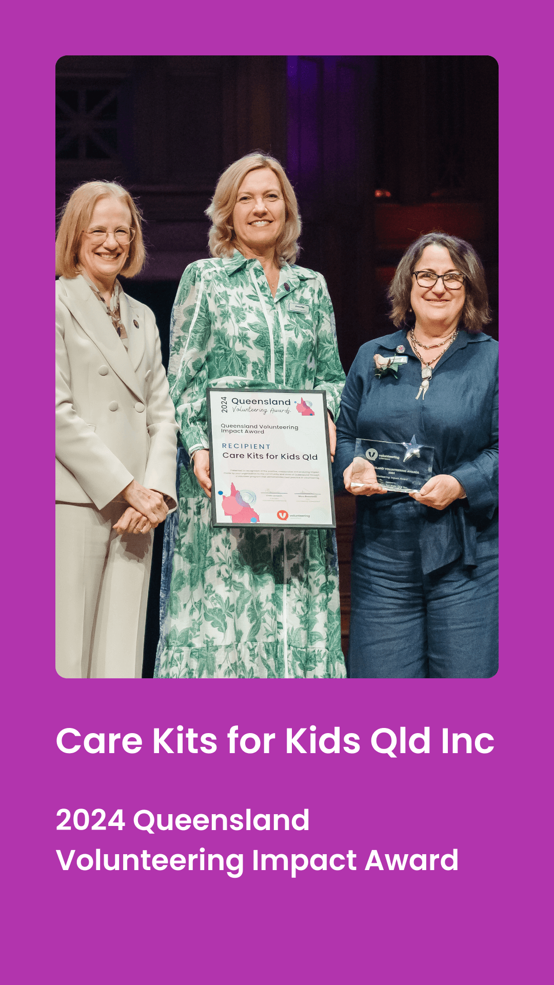 History of the Queensland Volunteering Awards – Volunteering Queensland